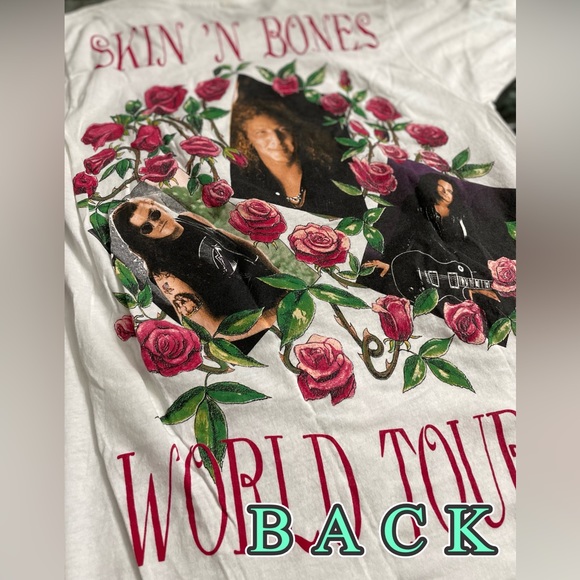 Guns N Roses | Tops | Vintage Original 8s Guns Roses Tshirt | Poshmark